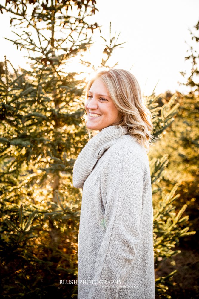 Heidi + Davin Engagement - Warkentin's Cut-Your-Own Christmas Tree Farm